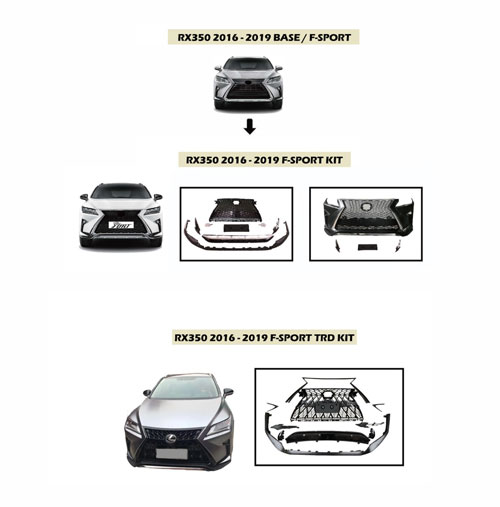 BODY KIT RX 350 - arabianfurt.ae